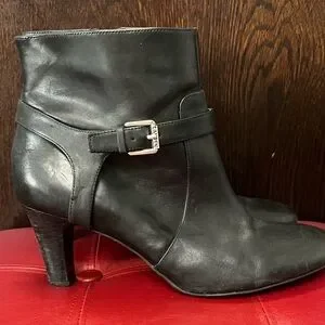 Lauren Ralph Lauren | Shoes | Lauren Ralph Lauren Saida Black Leather ...